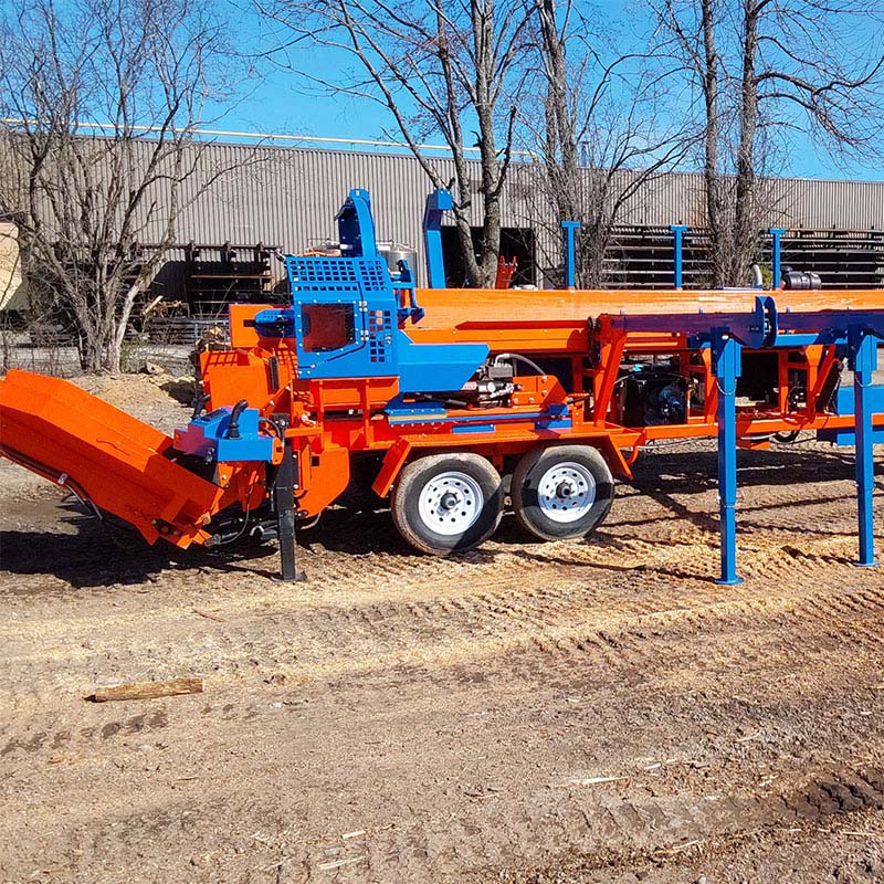 40T Firewood Processor For Sale Wood Splitting Machine Factory ...